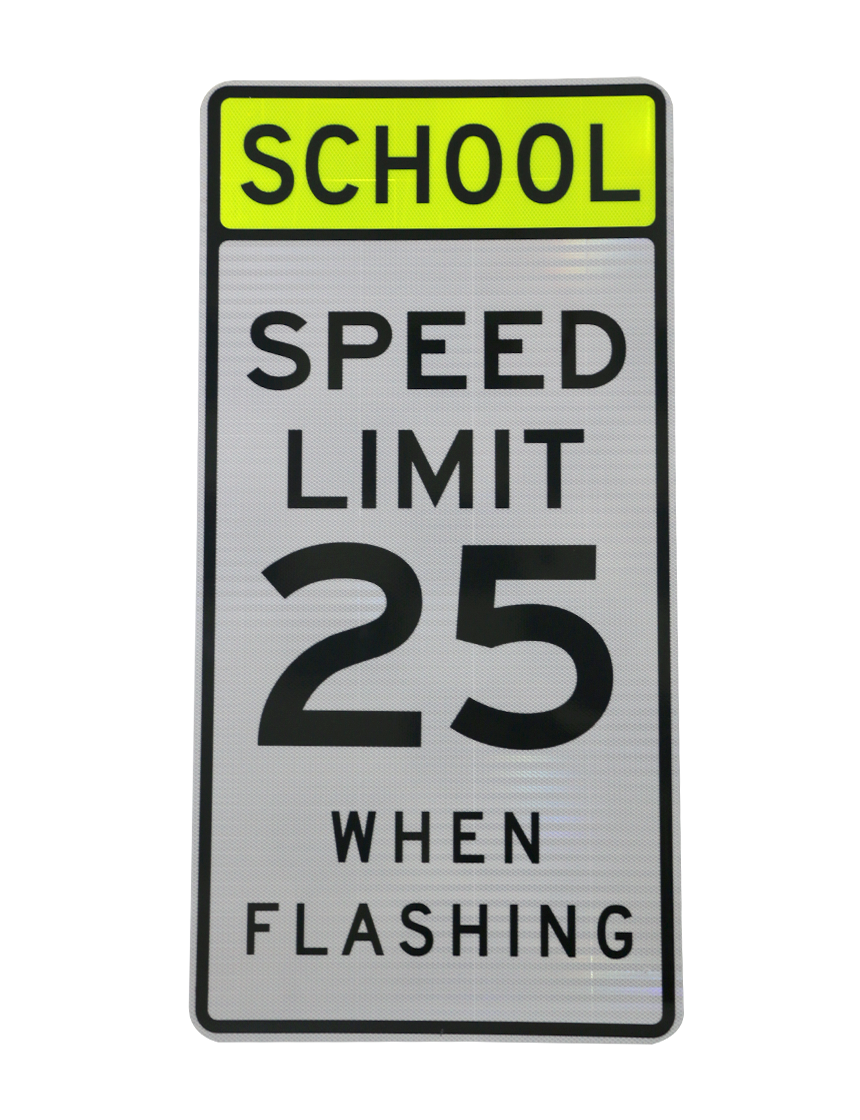 Speed Limit Sign 25