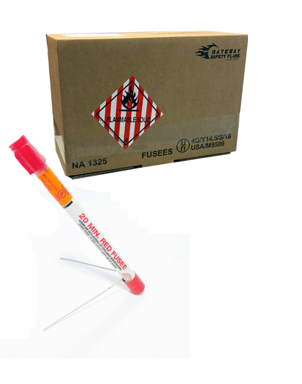 Case (36) of 20 Minute Fusee (Flare) with Wire Stand | FUSEE-20WS ...