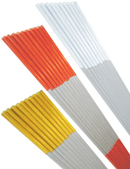 Reflective Traffic Markers - Reboundable Posts | Traffic Safety Store