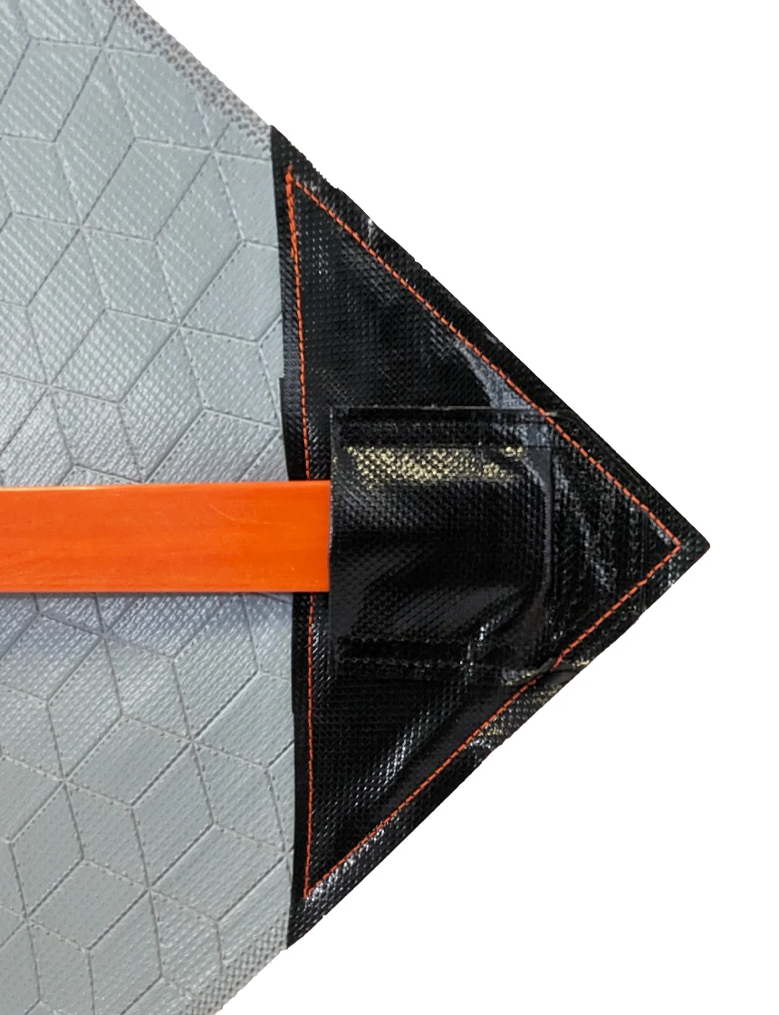 road work ahead roll up sign sewn pockets marathon 48 inch by 48 inch ...