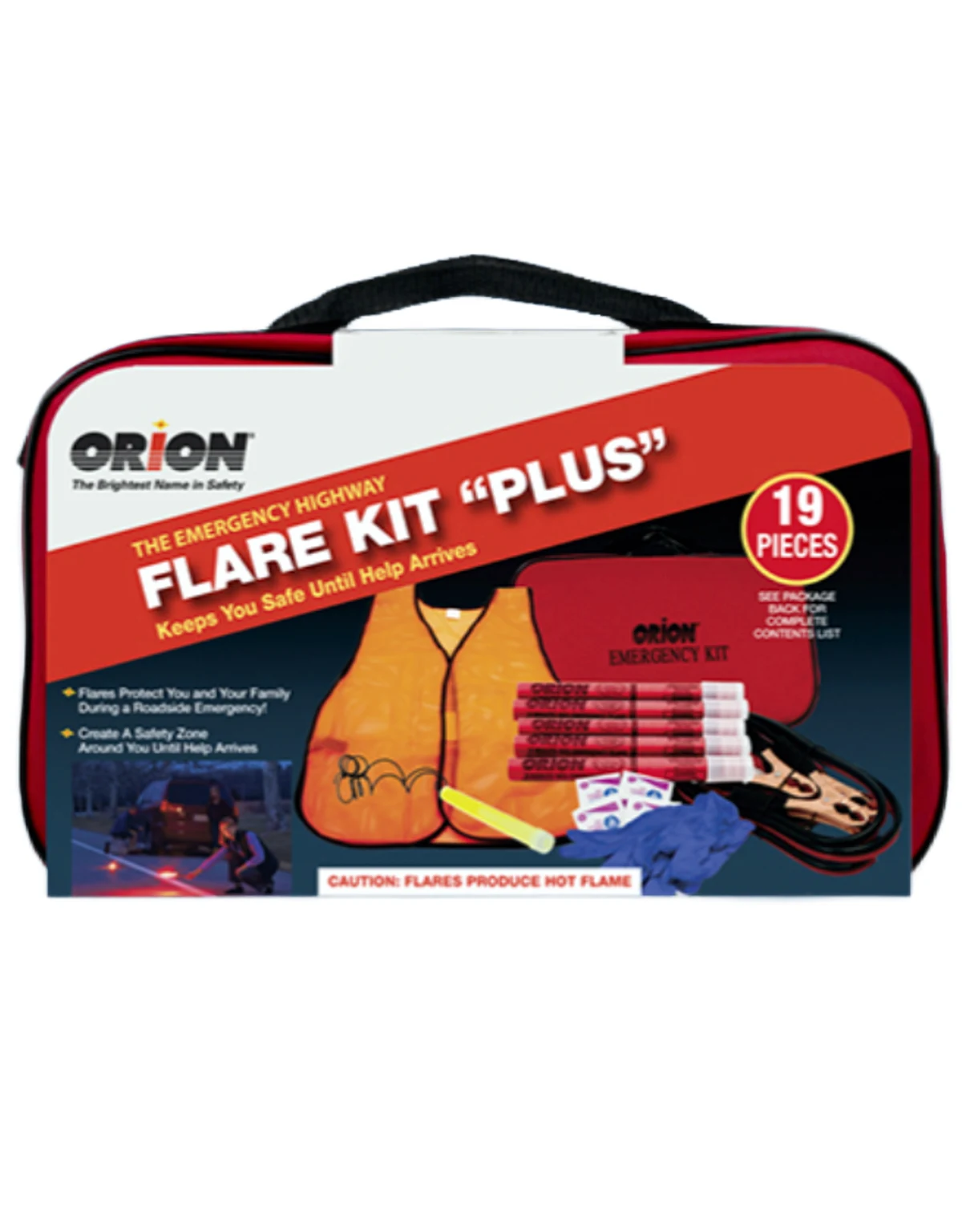 Orion 8905 Flare Kit Plus+ Emergency Kit | ORION8905 | Traffic Safety Store