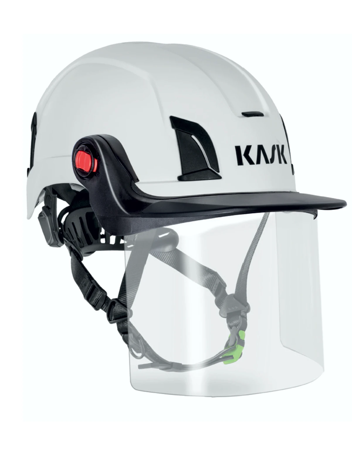 KASK Full-Face Shield Kit for Zenith X, X2 & Primero Helmets (Brim Kit ...