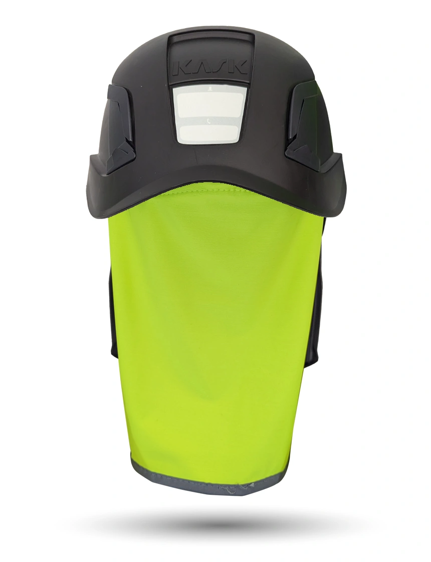 Black KASK Zenith X2 ANSI Safety Helmet with Full-Face Visor Kit (Clear ...