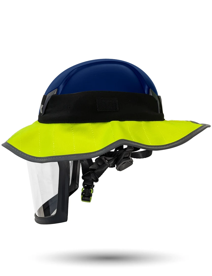 Blue KASK Helmet Half Visor & 360 Sun Shield Fluorescent | 097-208-FFV ...