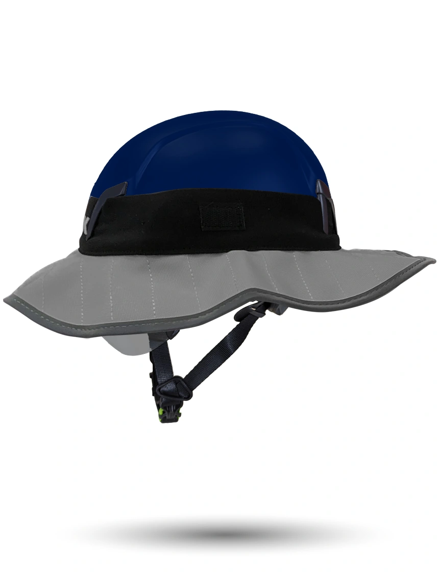 Blue Kask Zenith X2 ANSI Safety Helmet with Half-Face Visor Kit (Smoke ...