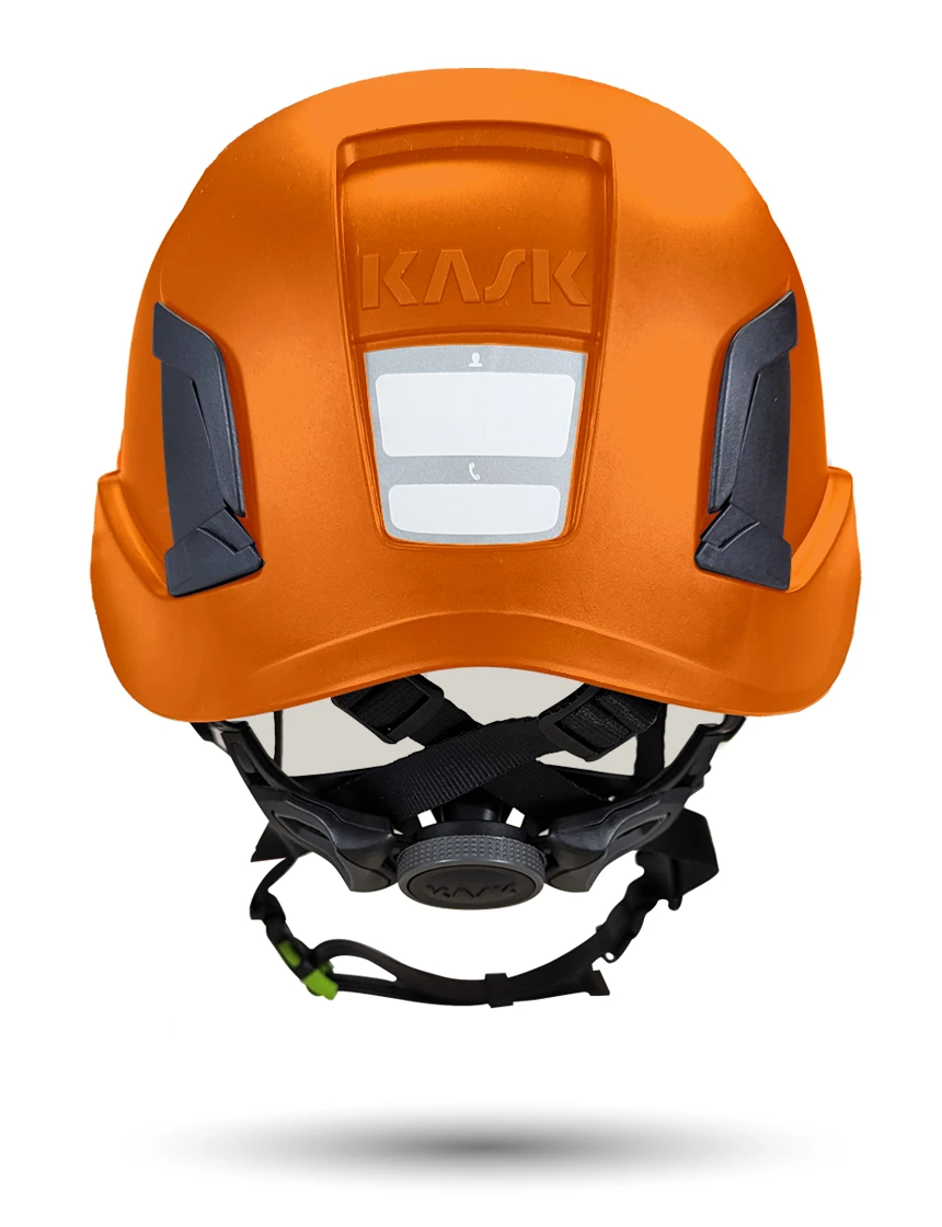 Orange KASK Zenith X2 ANSI Safety Helmet with Half Face Visor Kit ...