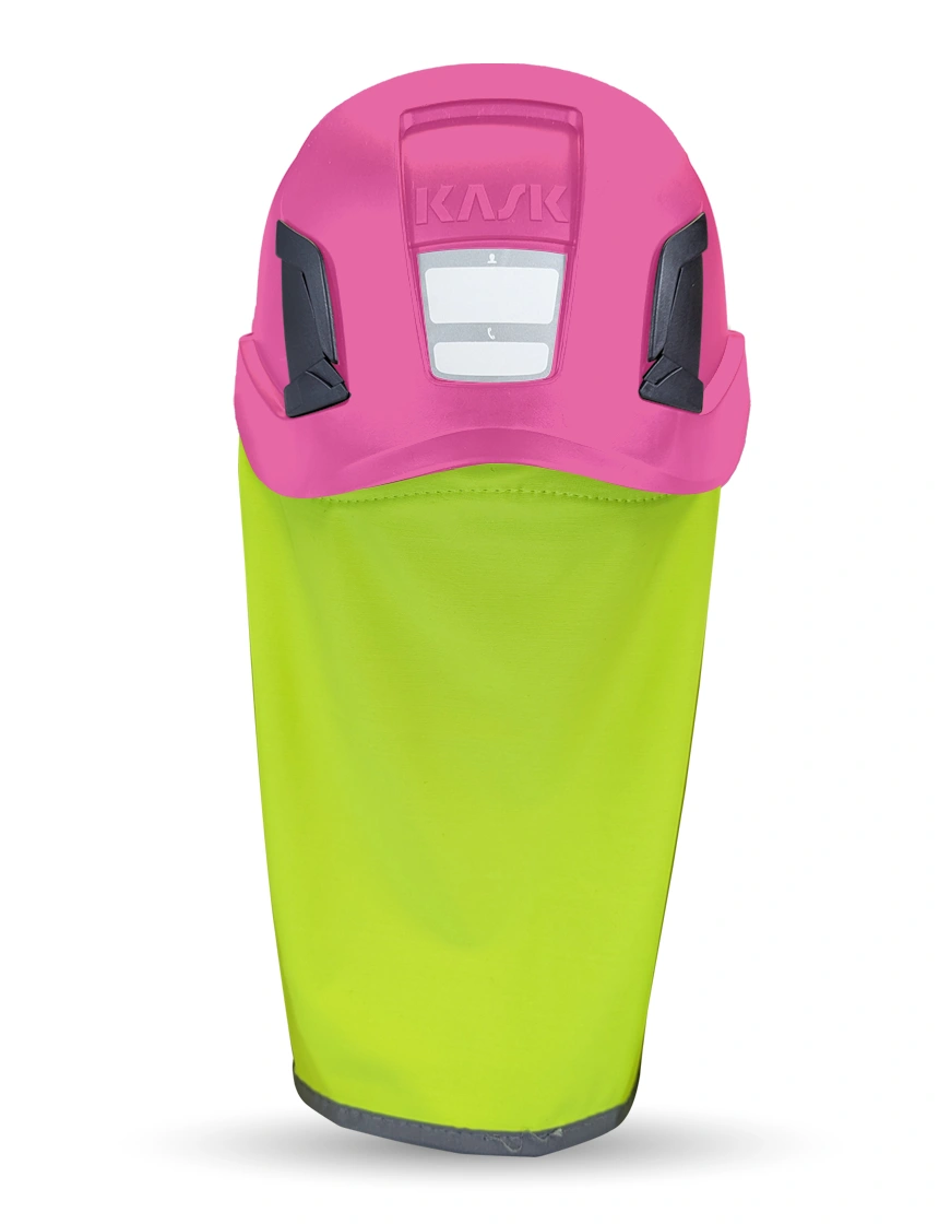 Pink KASK Helmet Half Visor Clear & 10" Neck Guard | 097-214-HFV(CLR ...