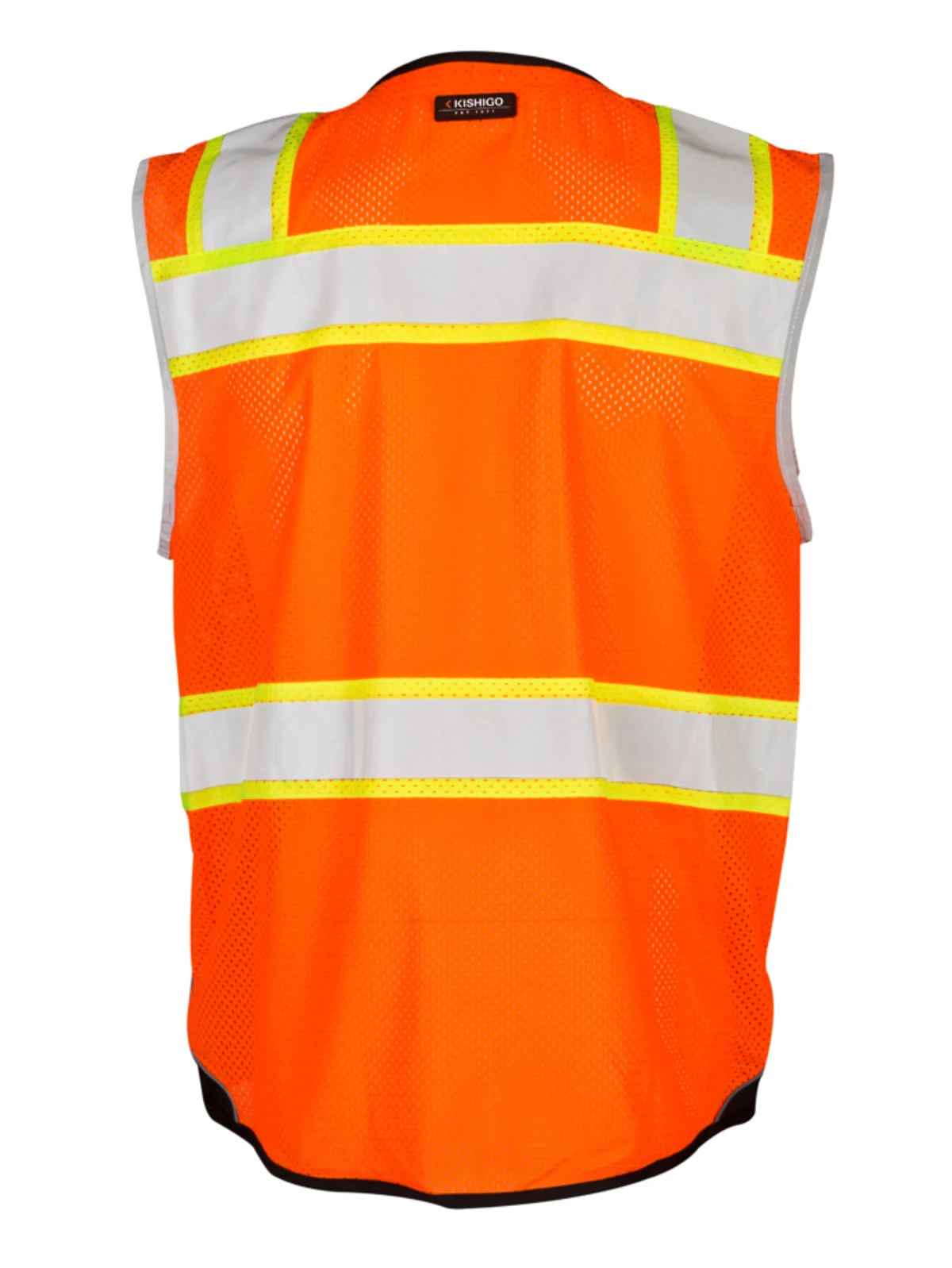 Orange Mesh Premium Black Bottom Class 2 Vest M | V1516M | Traffic ...