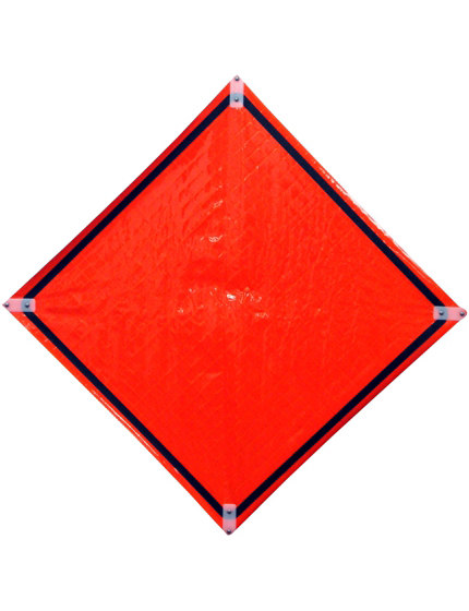 36" Heavy Duty Reflective Roll-Up Sign | RU-36-REF-MRGRT | Traffic ...