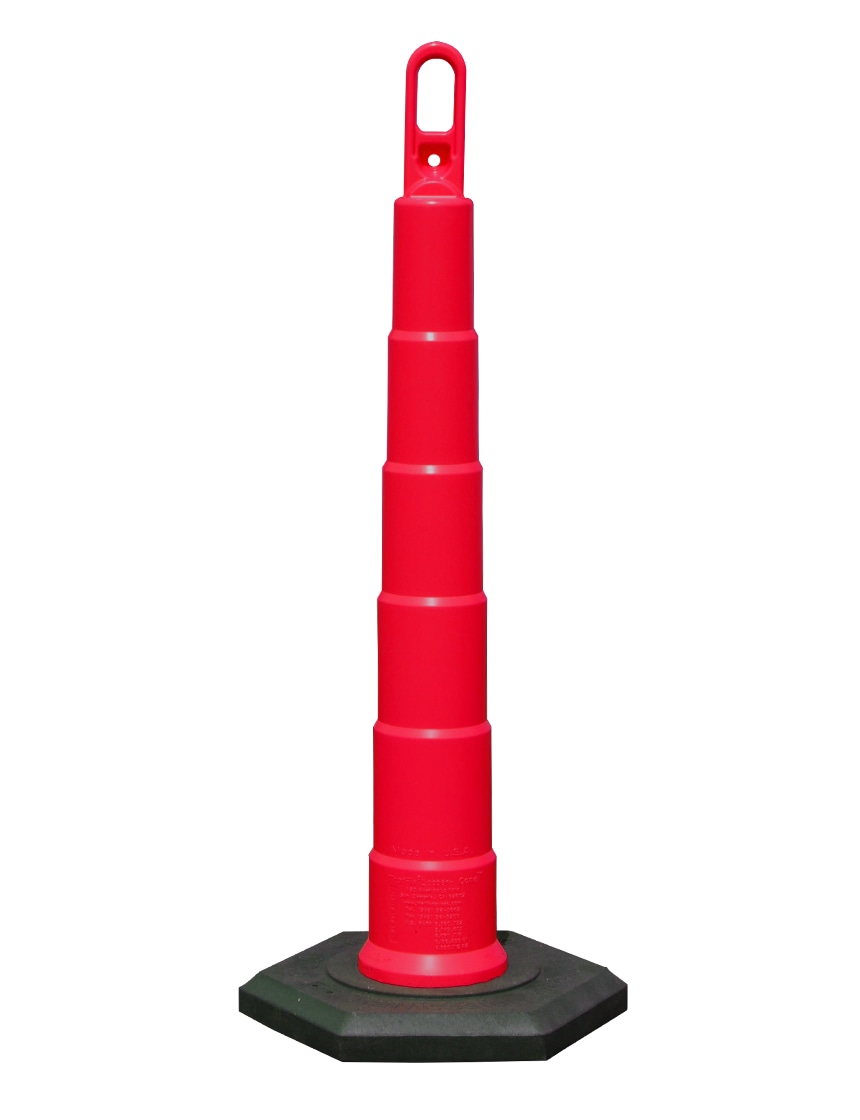 42" Grabber Cone w/ Reflective Collars, 16 lb Base | CG42-RC64 ...