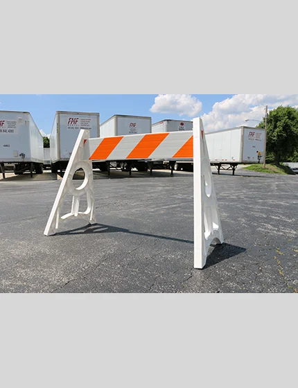 Standard A-Cade Leg Kit-(2) A-Cade Legs & (1) 4' Rail w/Orange & White ...