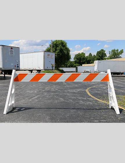 Standard A-Cade Leg Kit-(2) A-Cade Legs & (1) 6' Rail w/Orange & White ...