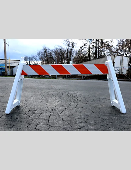 A-Cade Leg Kit-(2) Deluxe A-Cade Legs & (1) 6' Rail w/Orange & White HI ...