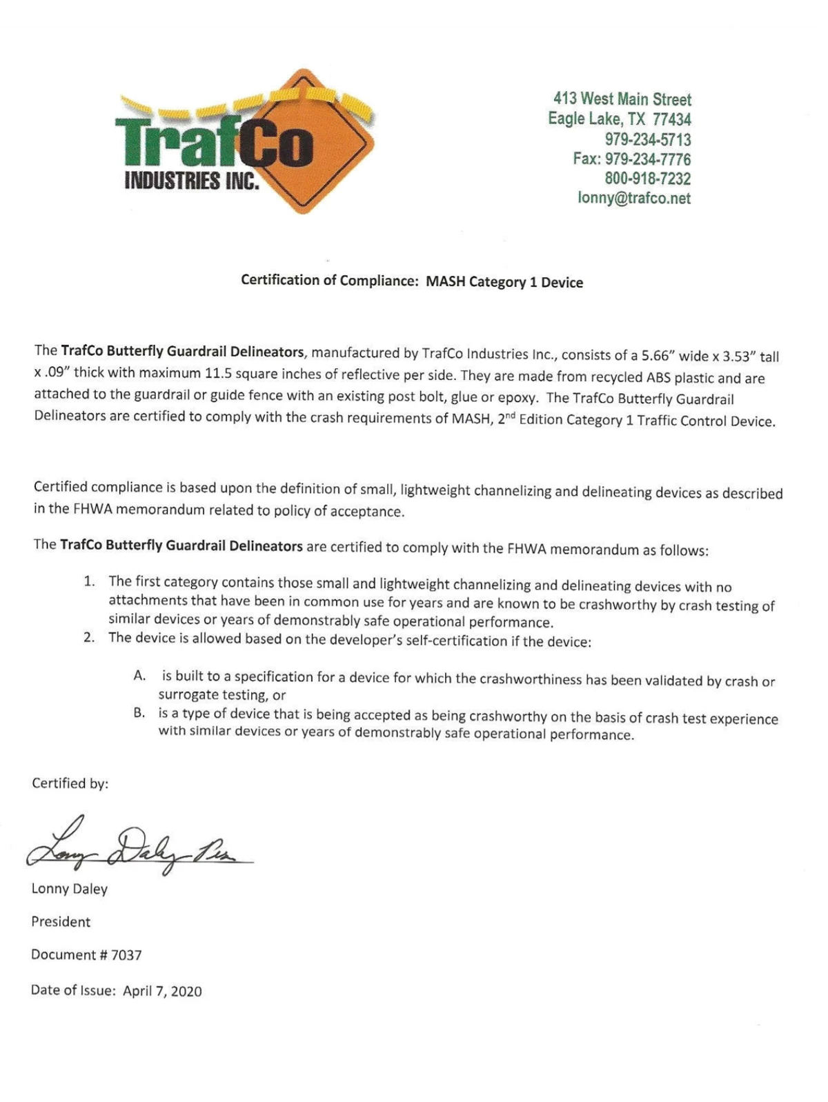 Butterfly Guardrail Reflector, White with One (1) White Reflective ...