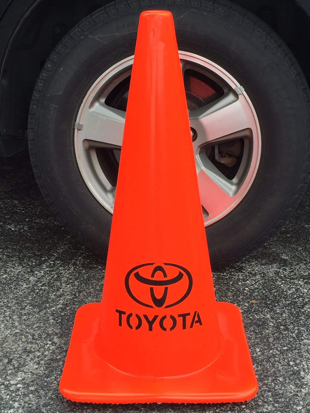 36" Orange Plastic Traffic Cones | C36S-CONE LOGO | Traffic Safety Store