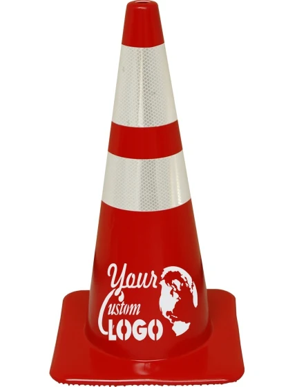Traffic Safety Store 28 inch Orange Traffic Cones | CFR28RC64-CONE LOGO ...