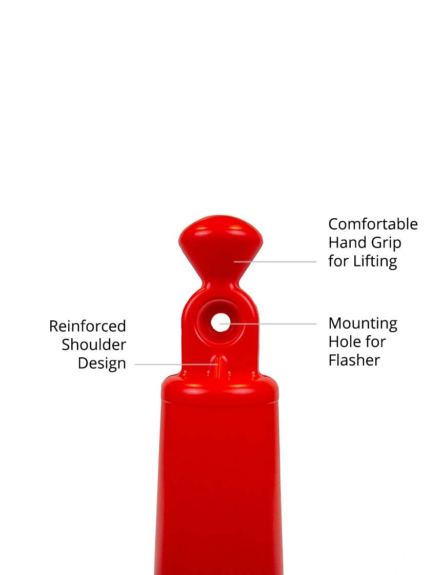 42 inch Grabber Cone with 30 Lb. Recycled Rubber Base | CG42-30 ...