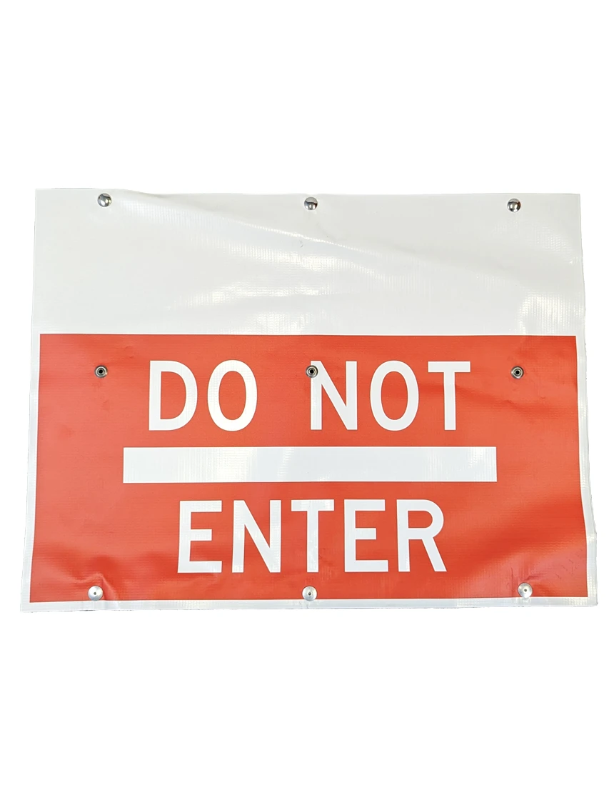 cone bar signs do not enter | CBS-DNE | Traffic Safety Store
