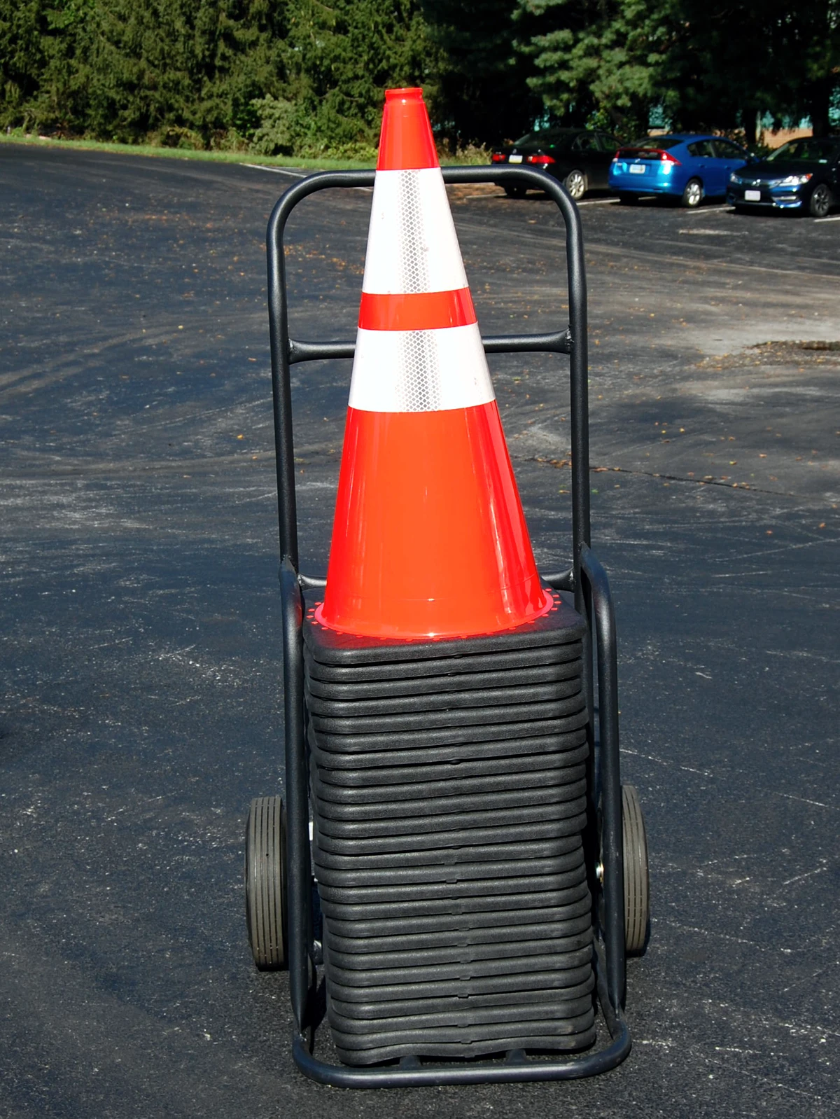 Cone Cart 47 inch H X 24.5 inch W X 24 inch D | CONE CART | Traffic ...