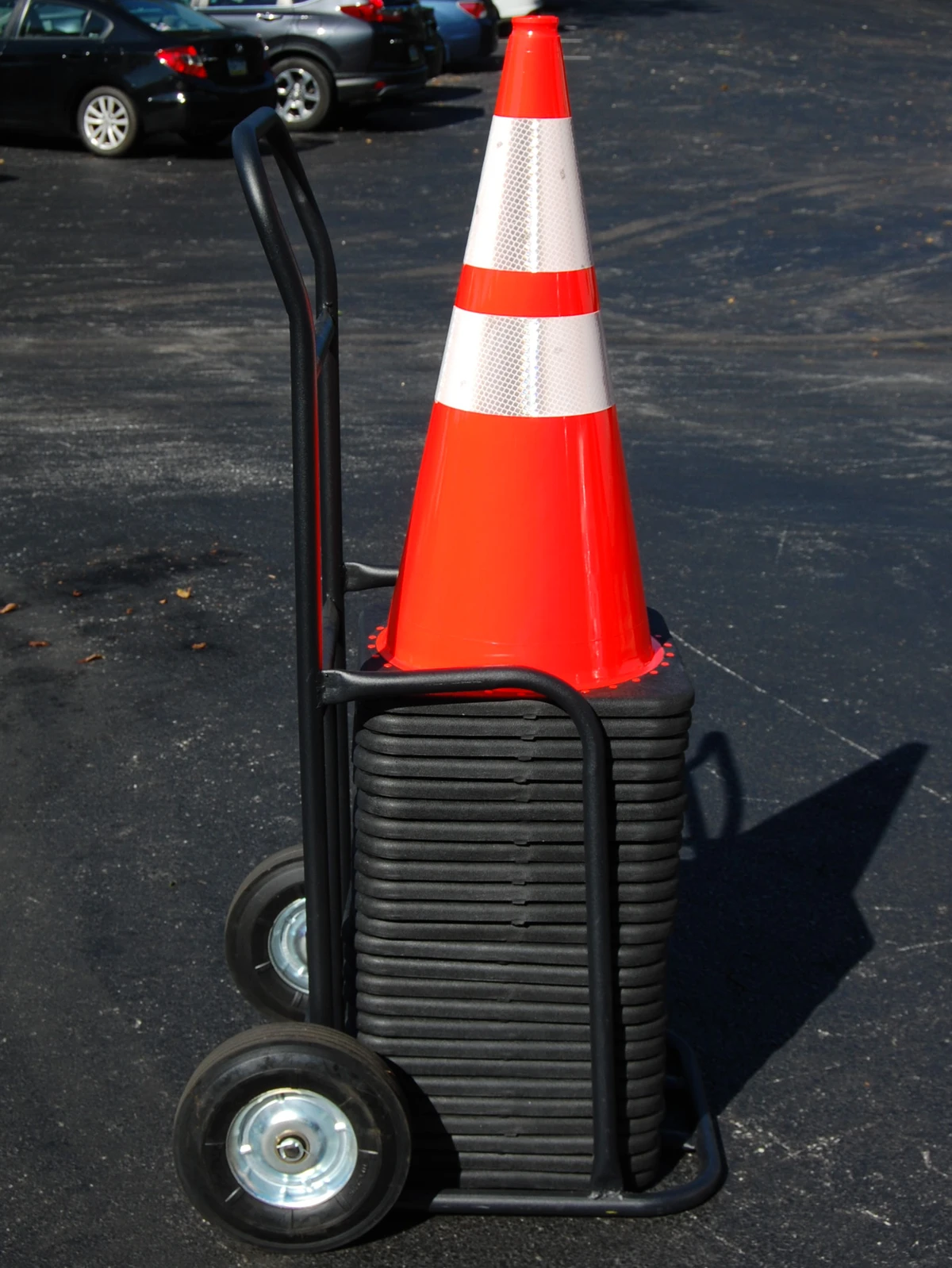 Cone Cart 47 inch H X 24.5 inch W X 24 inch D | CONE CART | Traffic ...