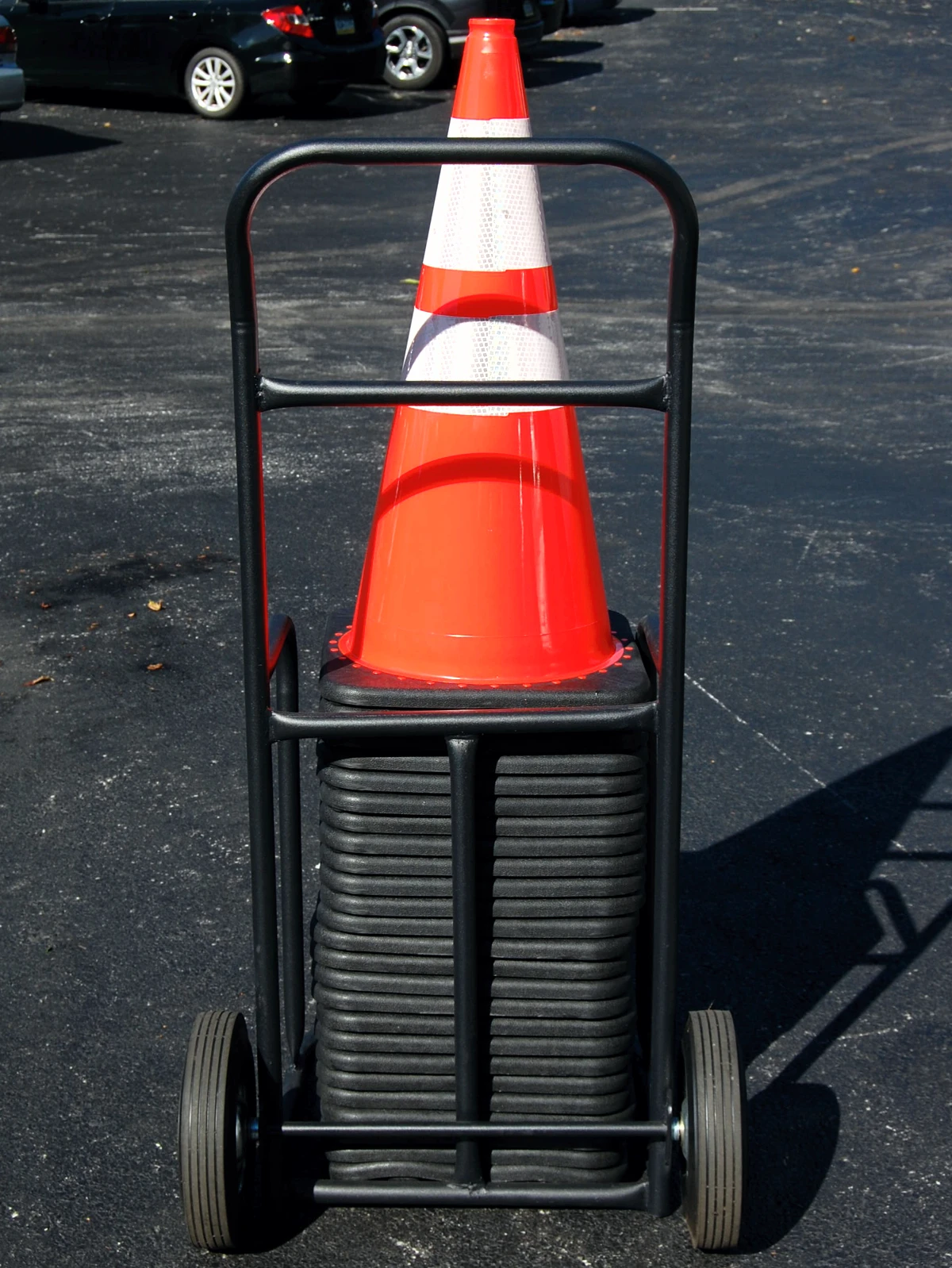 Cone Cart 47 inch H X 24.5 inch W X 24 inch D | CONE CART | Traffic ...