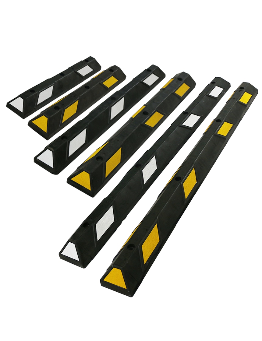 Parking Blocks + Wheel Stops + in Plastic & Rubber | Traffic Safety Store