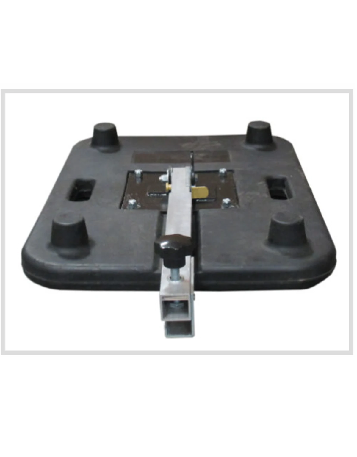 Intrepid Rubber Base Sign Stand for Roll-Up Construction Signs ...