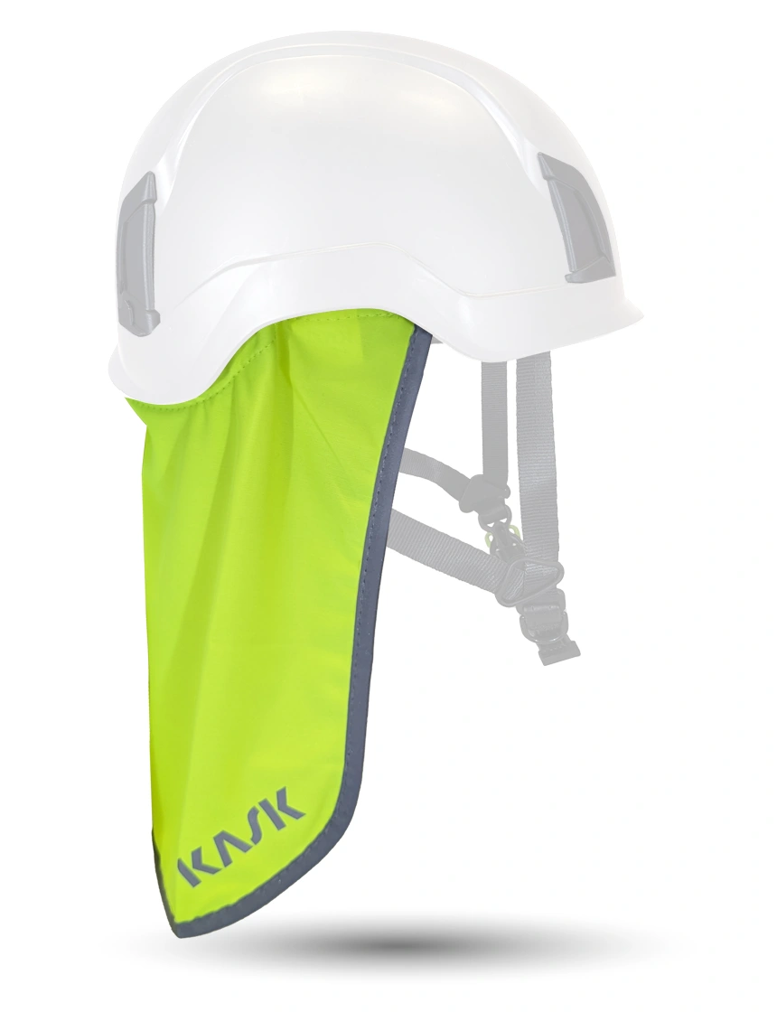 Kask Zenith Family & Primero Neck Protector, Fluorescent Yellow ...