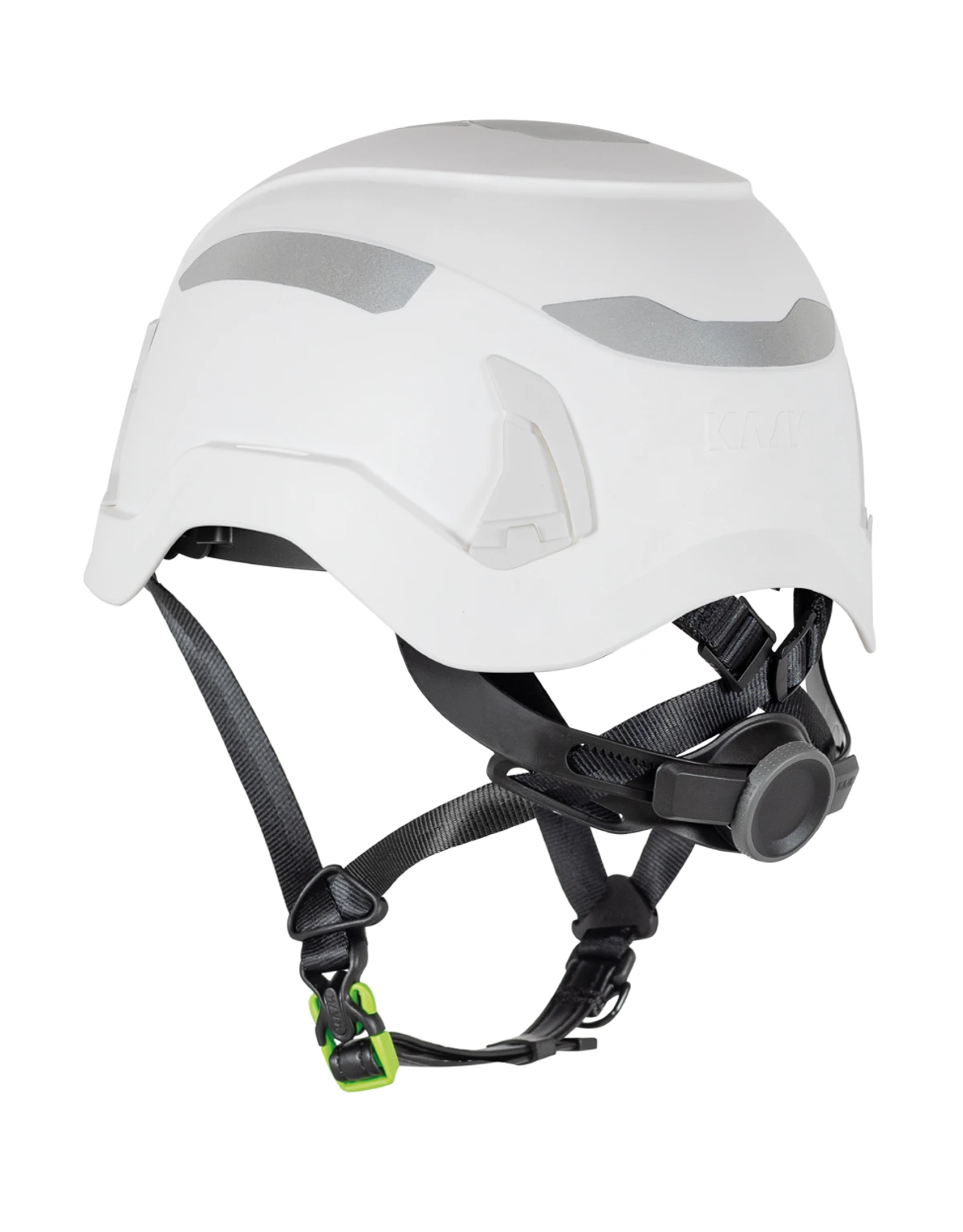 Kask Primero HI VIZ Safety Helmet - White with Reflectors | WHE00118 ...