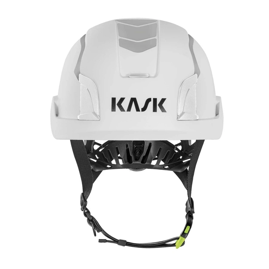 Kask Zenith X2 HI VIZ Safety Helmet - White with Reflectors | WHE00098 ...