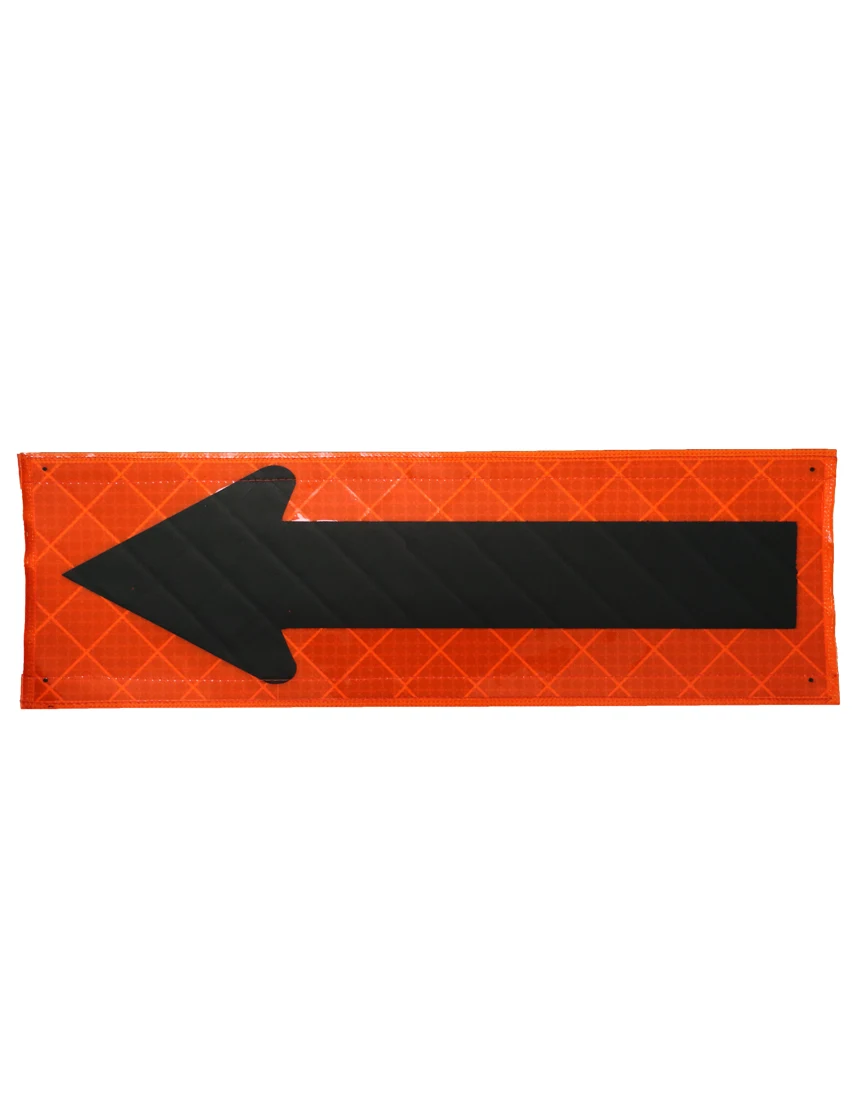 Velcro Overlay for 36", Reflective, Roll Up Sign, Reversible Direction ...
