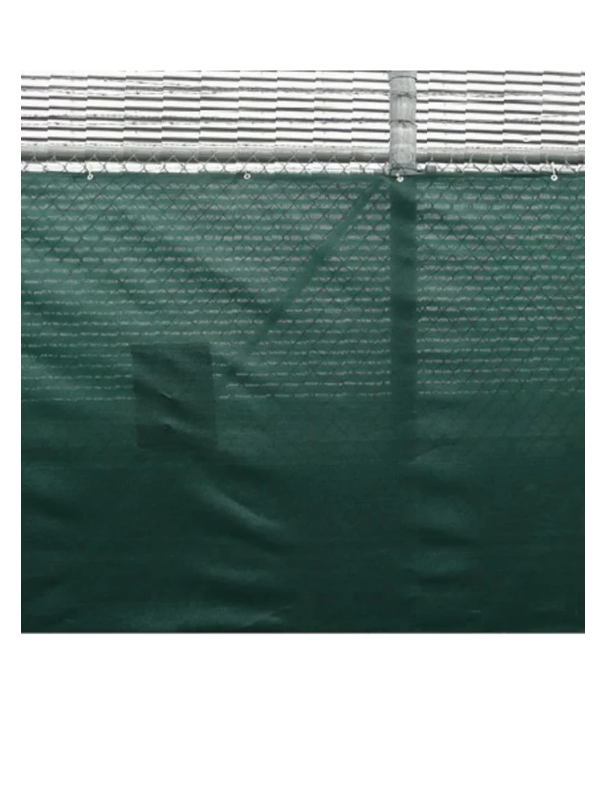Dark Green 50' Privacy Fence Panel for 36" Interlocking Construction ...