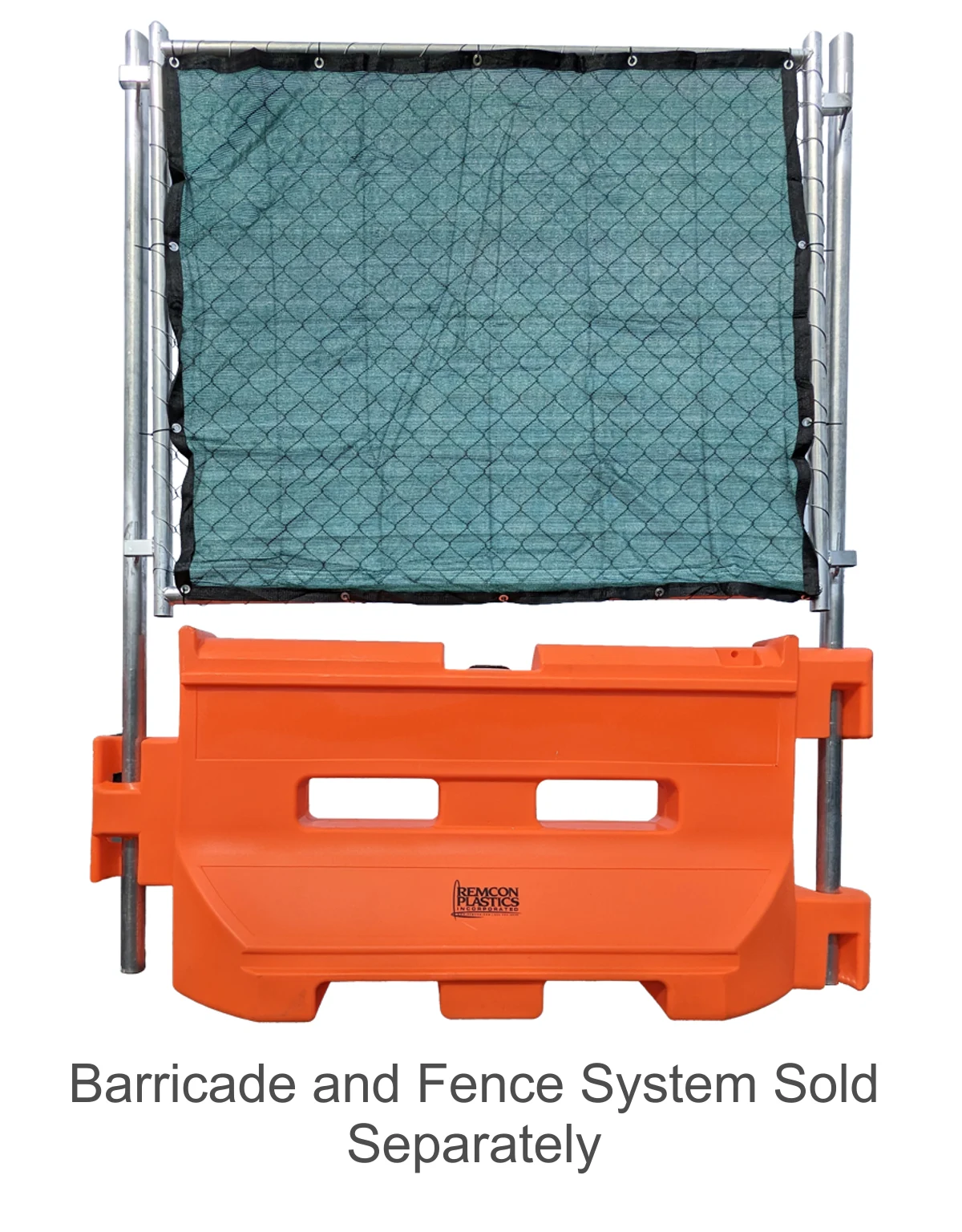 Dark Green Single Privacy Fence Panel for 36" Interlocking Construction ...