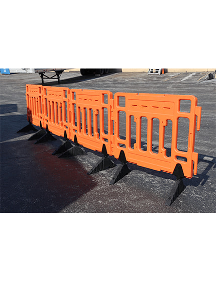 43" Economy Pedestrian Barricade | PED-WALL ECON-43 | Construction ...