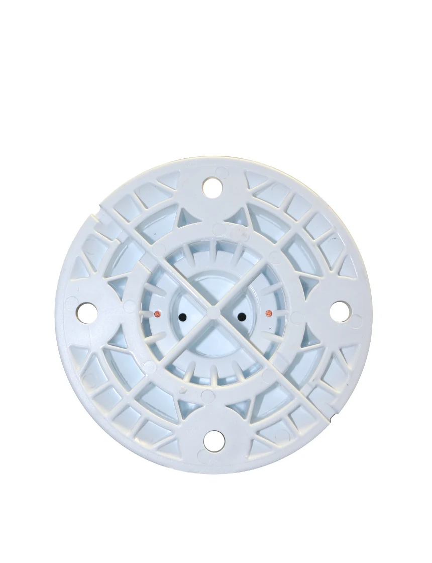 PEXCO 36" White City Post® Surface Mount w/ 2 Green Reflective Collars ...