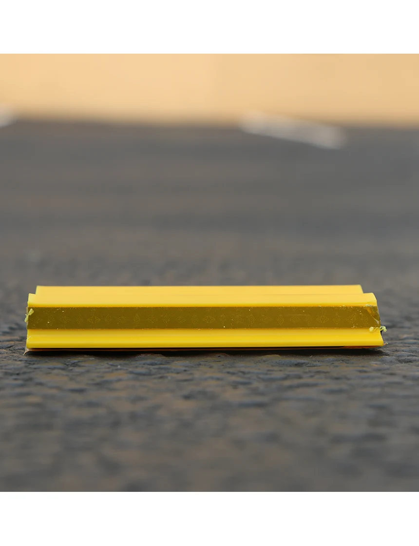 PEXCO Raised Pavement Markers, Yellow, Box of 100 Reflective ...
