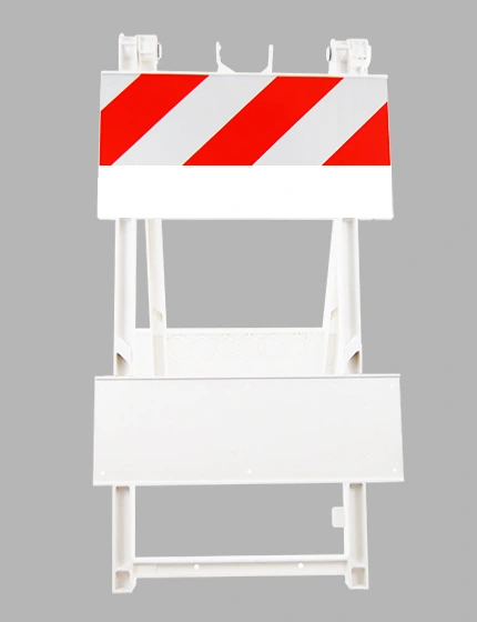'One-Piece' Molded Folding Barricade | T1EG-8STD | Construction Safety ...