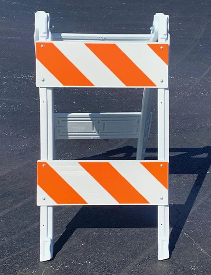45" Folding Type II Barricade w/ HI Reflective Sheeting | TYPE 2HI ...