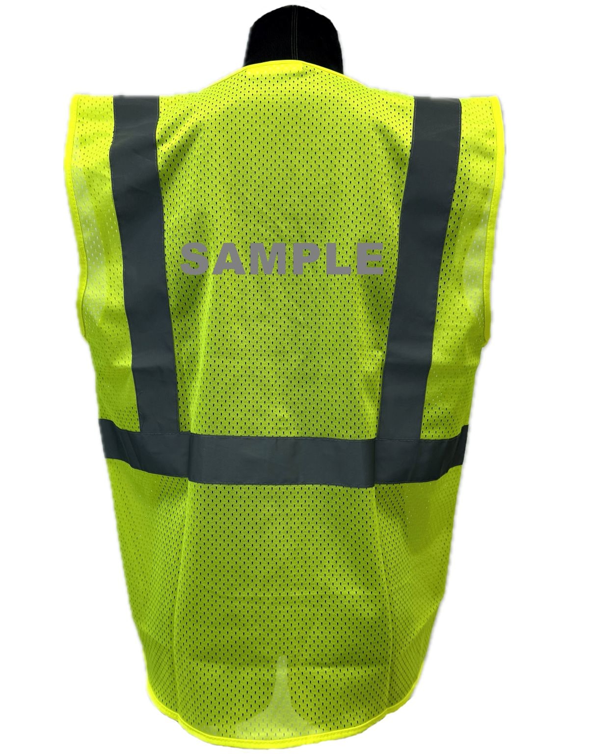 Liberty Safety HiVizGard™ Class 2 Economy Vest, 2XL w/Custom Reflective ...