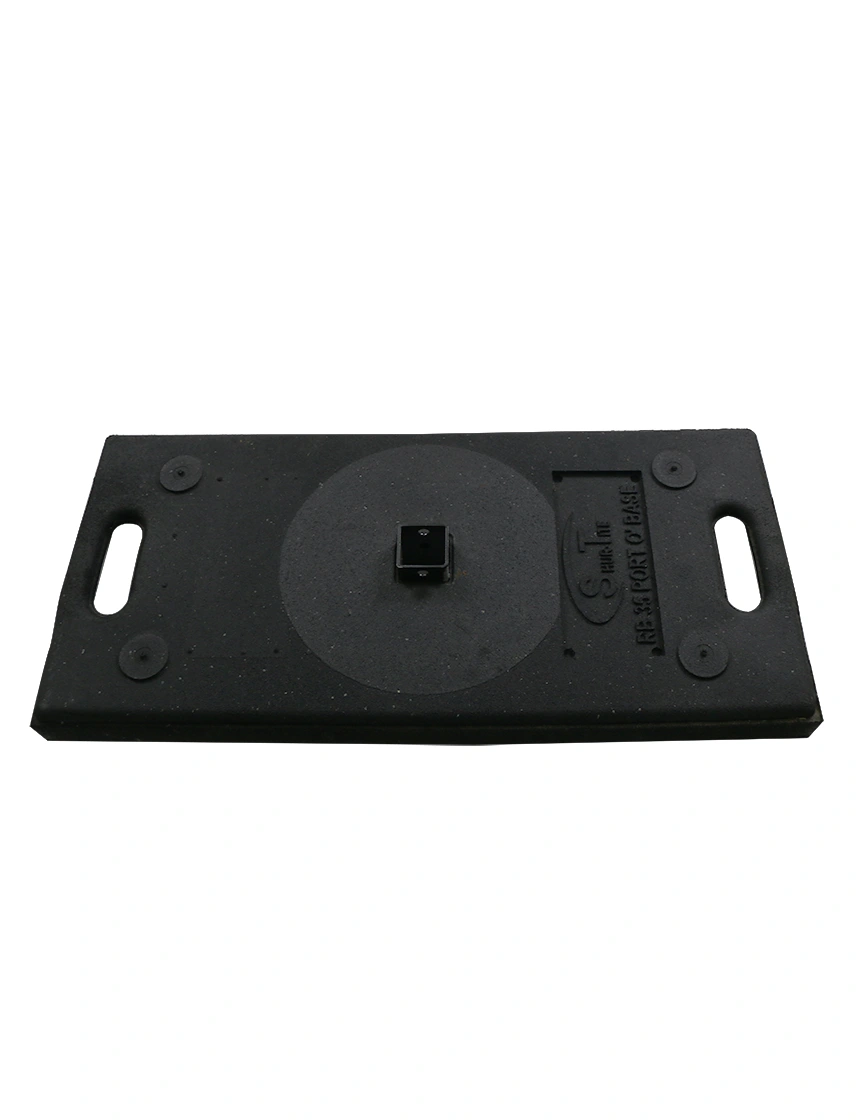 36" State Law Yield Pedestrian Barricade w/ 35 lb Base | VPSTYTPRBND ...