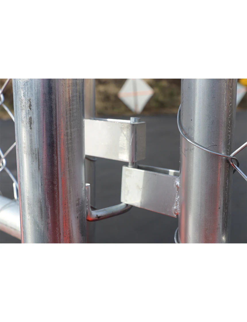 Orange 36" Construction Barricade with OnePro Fence Panel | WB36ORG-OPF ...