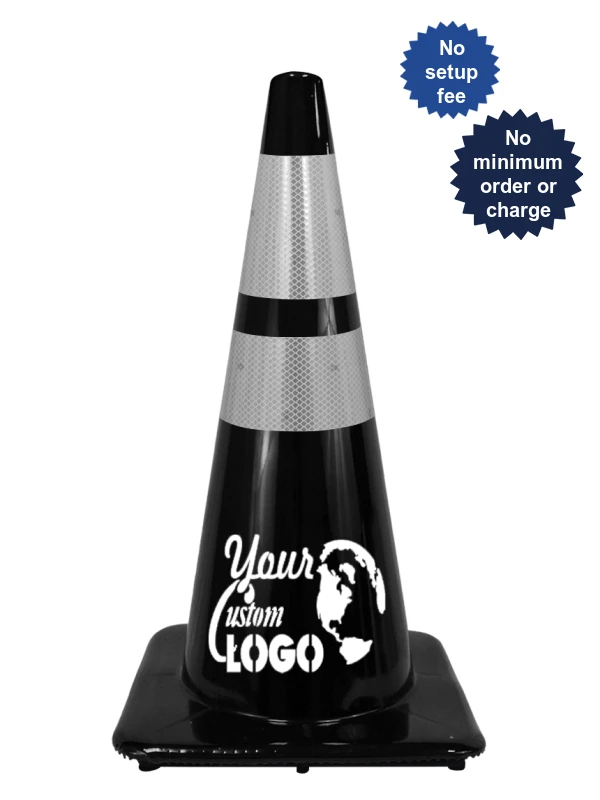 Traffic Safety Store 28 inch Orange Traffic Cones | CBLK28RC64-CONE ...