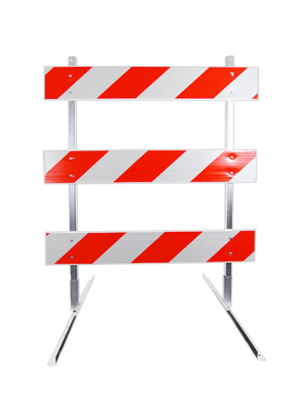 Break-Away Type III Barricades | Construction Safety Store