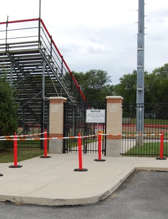 6' to 10' Traffic Cone Bars | CB10OW | Construction Safety Store