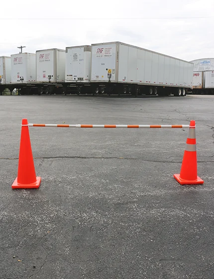 Economy 6' to 10' Cone Bar | CBE10OW | Construction Safety Store
