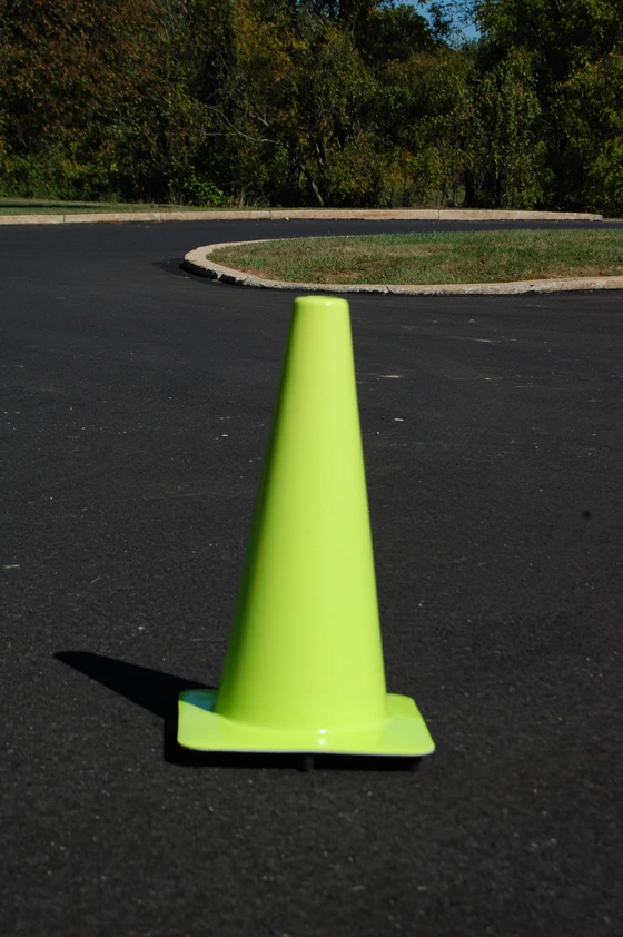 18 inch Orange Plastic Traffic Cones | CL18 | Construction Safety Store