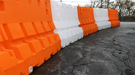 Jersey Barrier - Jersey Style Barricades | JSS 100 ORG | Construction ...