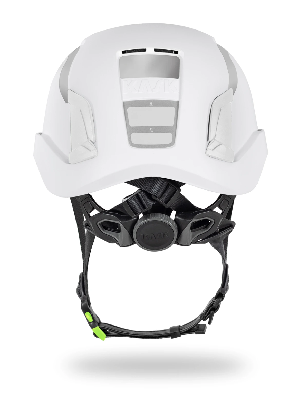 Kask Zenith X2 HI VIZ Safety Helmet - White with Reflectors | WHE00098 ...
