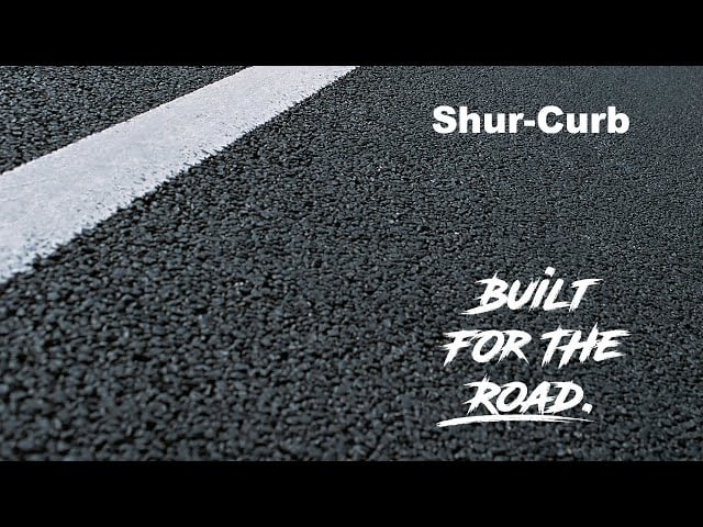 40" Shur-Tite Reflective Curb w/ Post & Lag Bolts | SFCRBKITYL ...