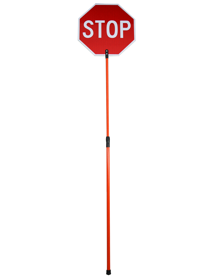 Telescoping Stop/Slow Paddles | Traffic Safety Store
